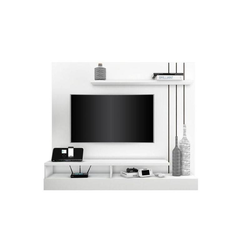 Home Painel para TV de até 50 Polegadas Zeus Branco - Móveis Borsari ...