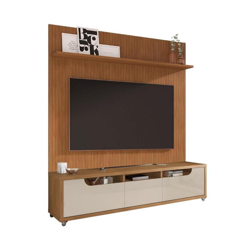 Home Para Tv até 60 Polegadas Berlin Cedro Off White - Casa D - Home ...