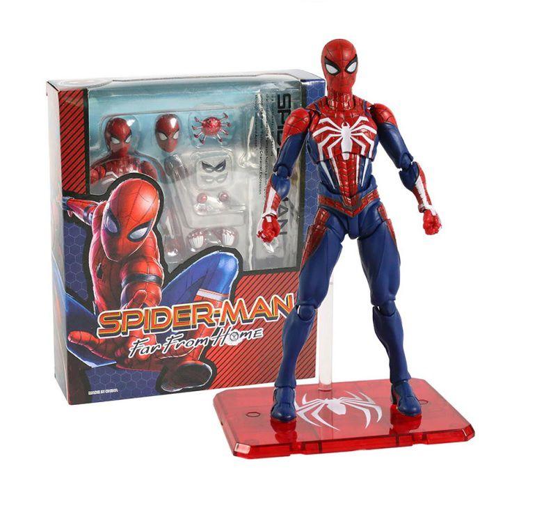 Homem Aranha PS4 advanced suit 15 cm Spider Man - FANTASY BOOTLEG ...