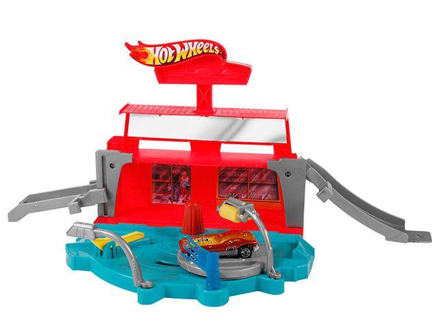 Hot Wheels Conjunto Garagem ou Lava Rápido - Lava Rápido Express - Mattel - Pistas - Magazine Luiza