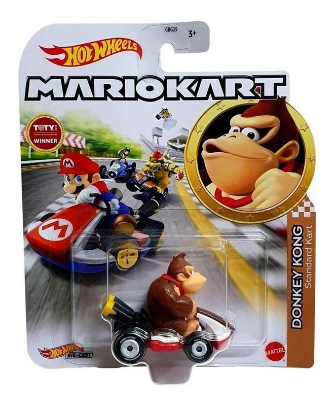 Hot Wheels Mario Kart Donkey Kong E Standard Kart Gbg25 - mattel ...