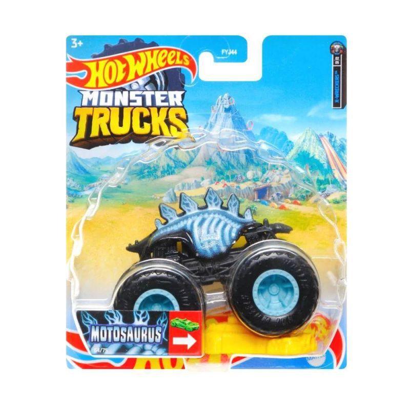 Hot Wheels Monster Trucks Motosaurus 1:64 Mattel - Carrinho de Brinquedo - Magazine Luiza