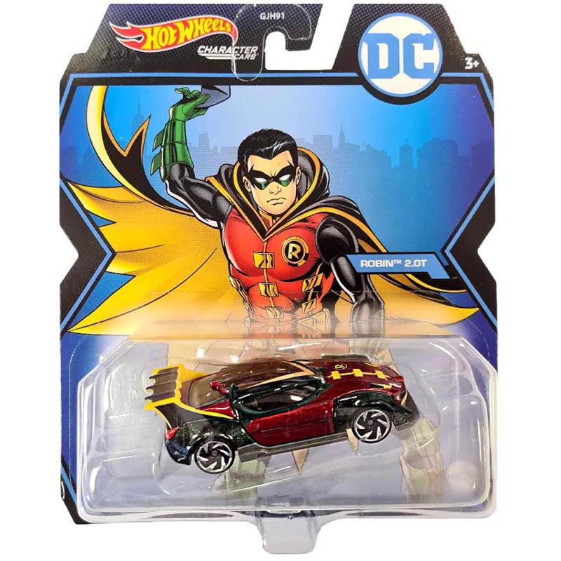 Hot Wheels - Robin 2.0T - DC Comics - Character Cars - GYB74 - Carrinho ...