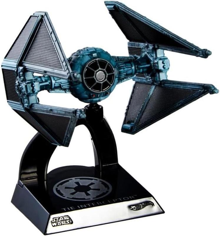 Hot Wheels Star Wars Nave Colecionavel Tie Interceptor - Mattel HMH95 ...