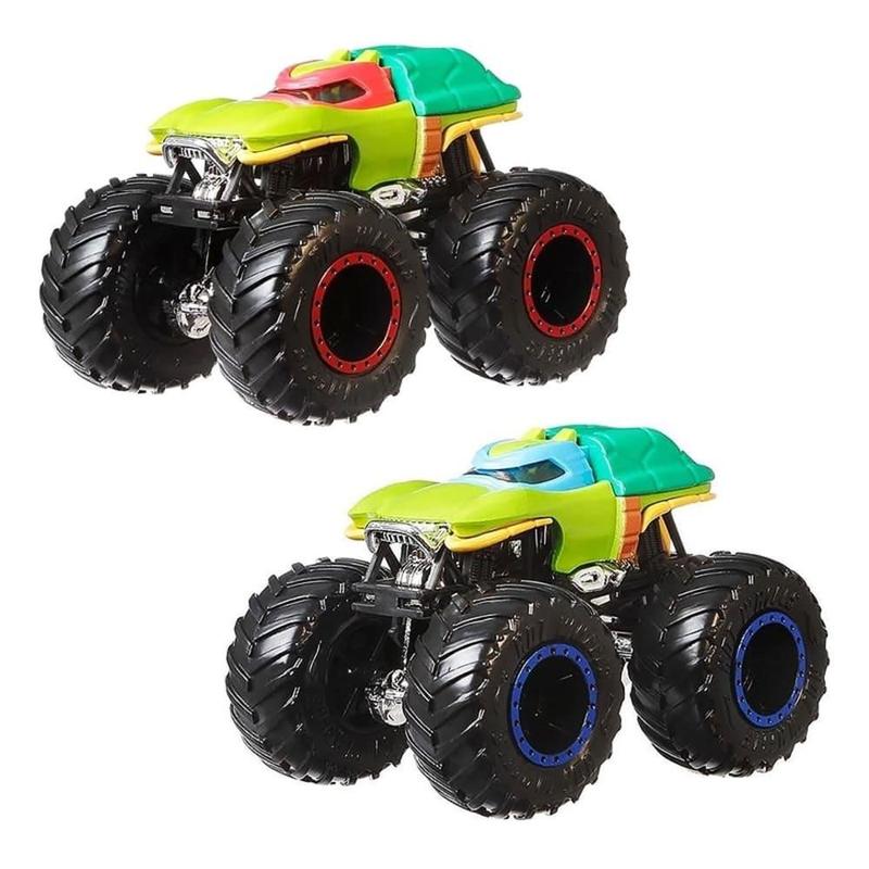 Hot Wheels Tartarugas Ninja Raphael e Leonardo - Mattel - Pistas ...