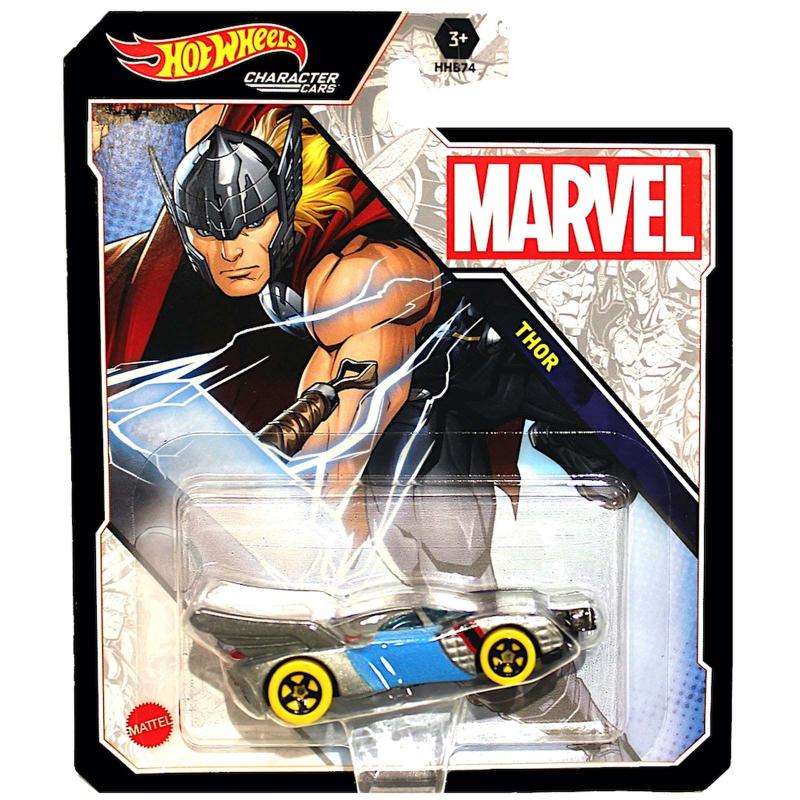 Hot Wheels - Thor - Marvel - Character Cars - HDL48 - Carrinho de ...