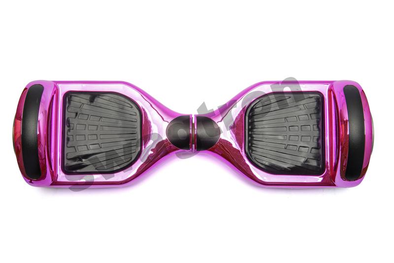 Hoverboard Overboard 6.5 Polegadas ROSA CROMADO Completo LED com Bolsa ...