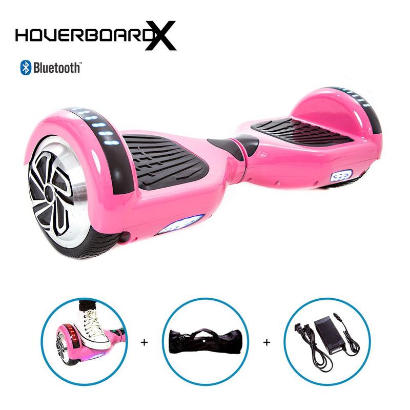 Hoverboard Overboard Adulto Skate Elétrico Grande Rosa 6,5 ...