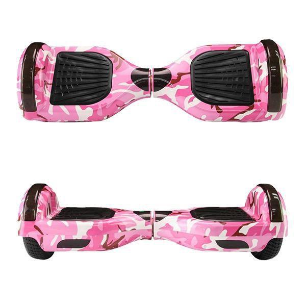 Hoverboard Overboard Skate Elétrico Led Rosa Camuflado Nº8 - Smart Tech ...