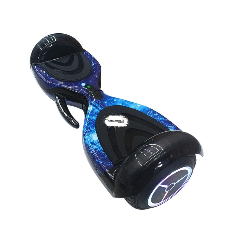 Hoverboard Skate Elétrico Led Bluetooth Rosa Galáxia - HNQ - Hoverboard - Magazine Luiza