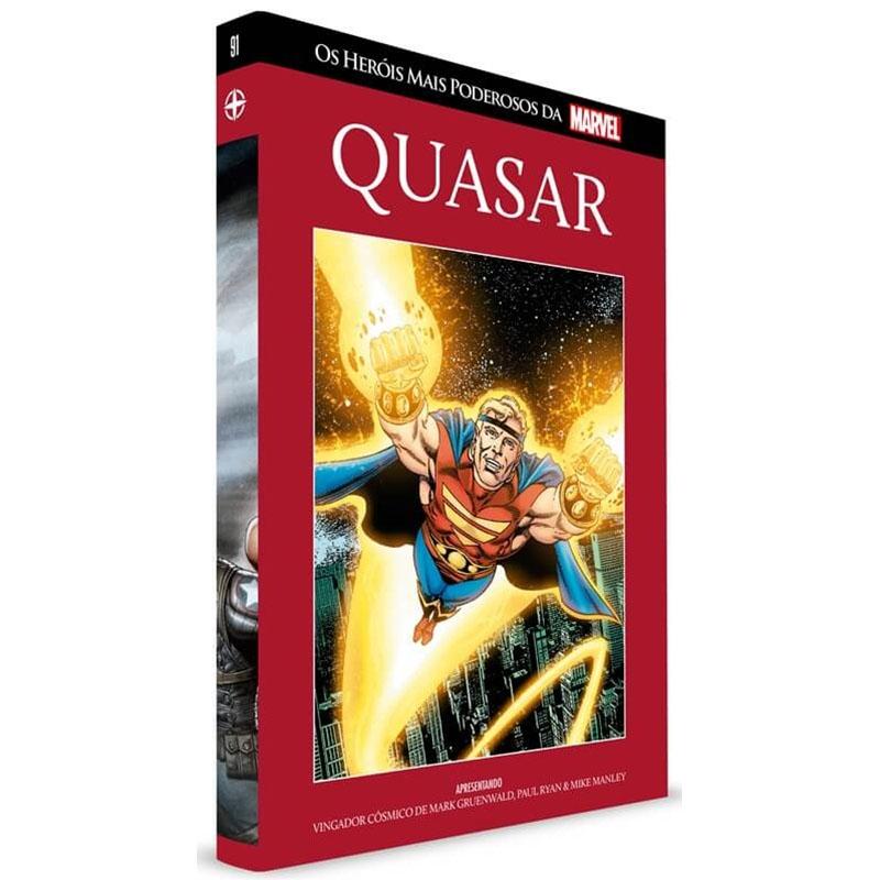 Hq Quasar Livro Marvel Coleção Heróis Poderosos - Revista HQ - Magazine ...