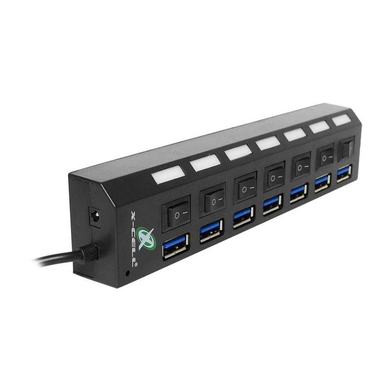 Hub Usb 3.0 Com 7 Portas X-Cell - Hub - Magazine Luiza