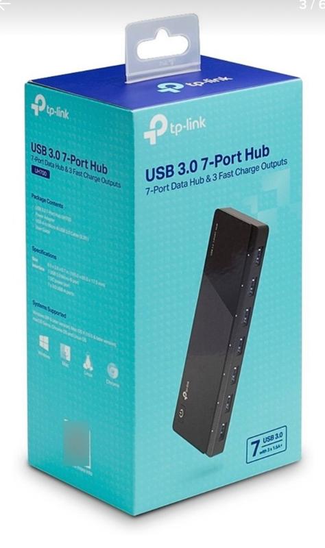 Hub Usb 3.0 De 7 Portas Uh700 Tp-link Com Fonte - Tp Link - Hub - Magazine Luiza