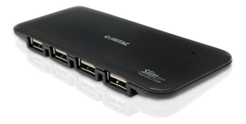 Hub Usb 7 Portas Slim Preto Notebook Desktop Informatica Top - Comtac ...