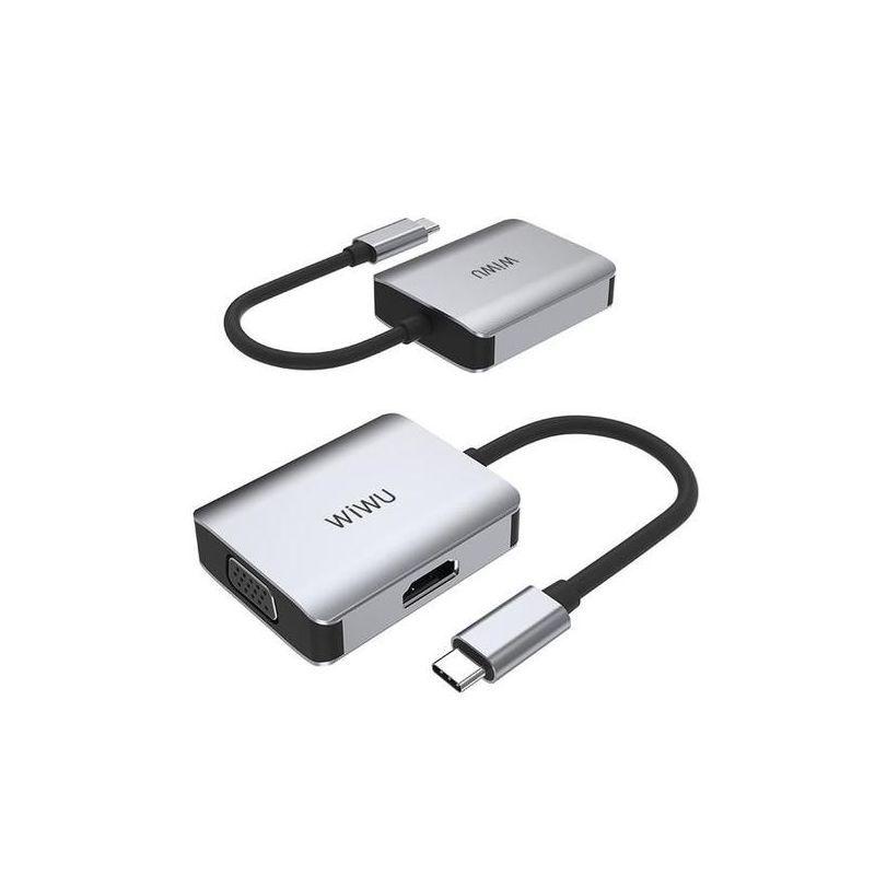 Hub Usb C Wiwu Alpha T6 Pro Multiplas Portas 3 X 3.0 Pd Carga Rapida 4K ...