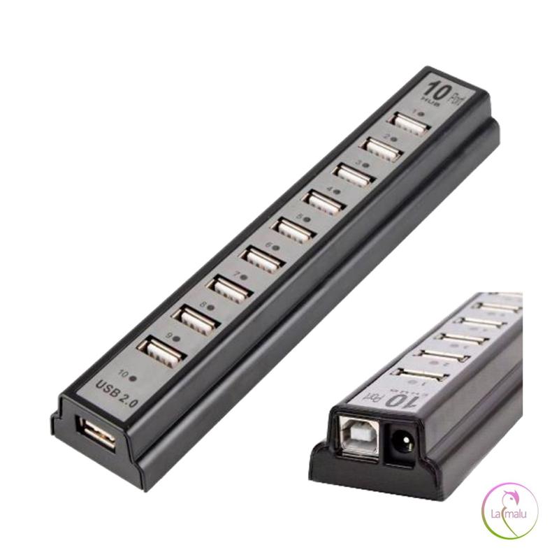 Hub USB KNUP com 10 Portas USB - Com Fonte HB-T69 - Hub - Magazine Luiza