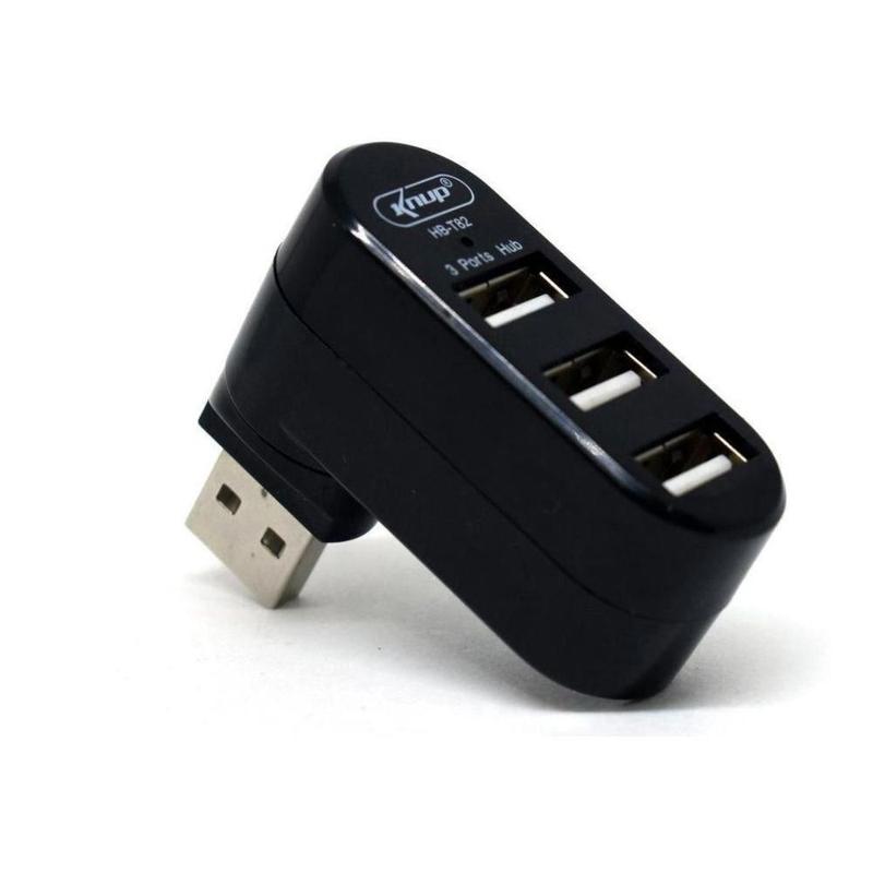 Hub Usb PC e Notebook Portátil LED Knup HB-T82 conector 3 Portas ...