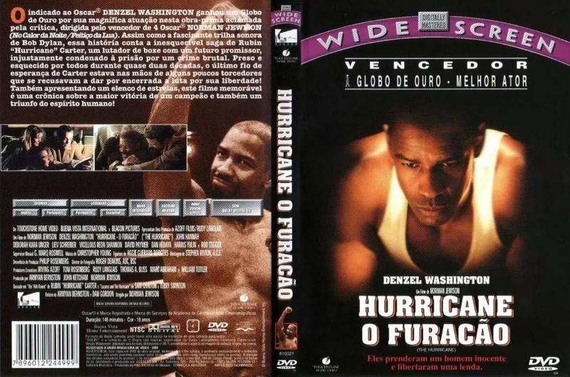 Hurricane O Furacão Dvd - Denzel Washington - buena vista - Filmes de ...