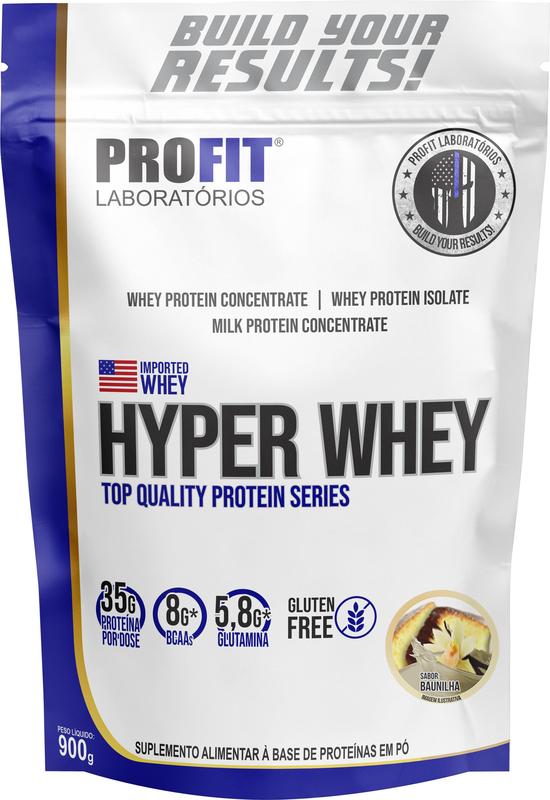 Hyper Whey Protein 900g Isolado E Concentrado - Profit Labs - Whey Protein - Magazine Luiza