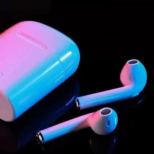 I7 mini Fone de Ouvido Bluetooth Com Microfone e Base Recarregável ...