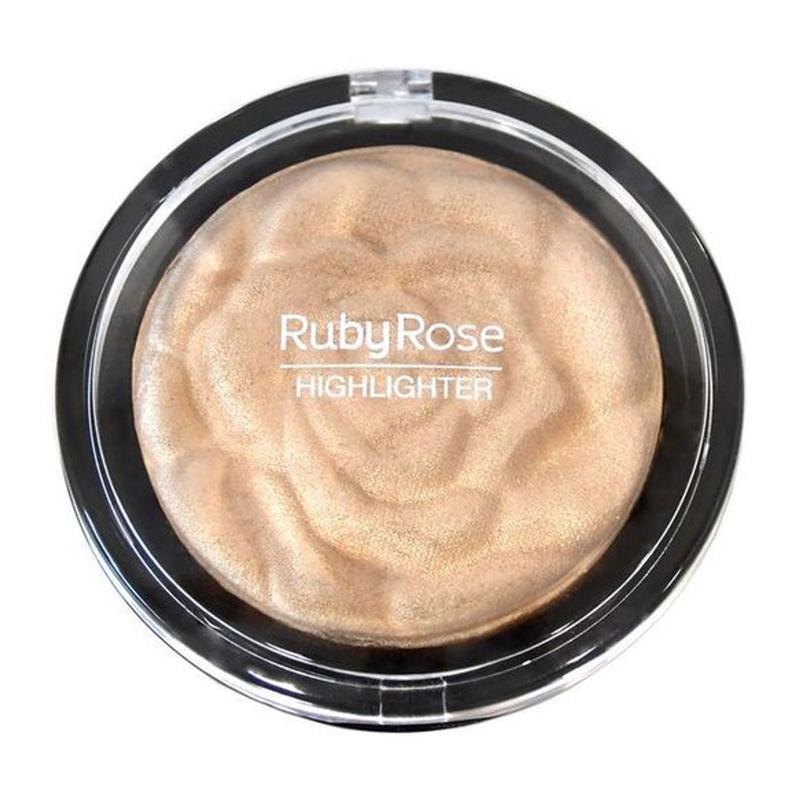 Iluminador Em Pó Baked Highlighter Powder - Ruby Rose - COR 3 ...