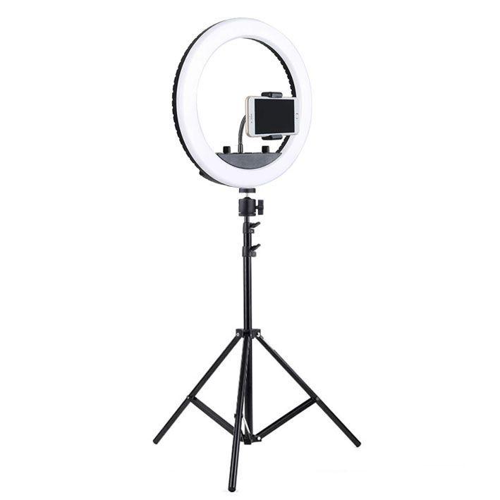 Iluminador Ring Led RL10A USB 26cm Controle Cor e Luminosidade com ...