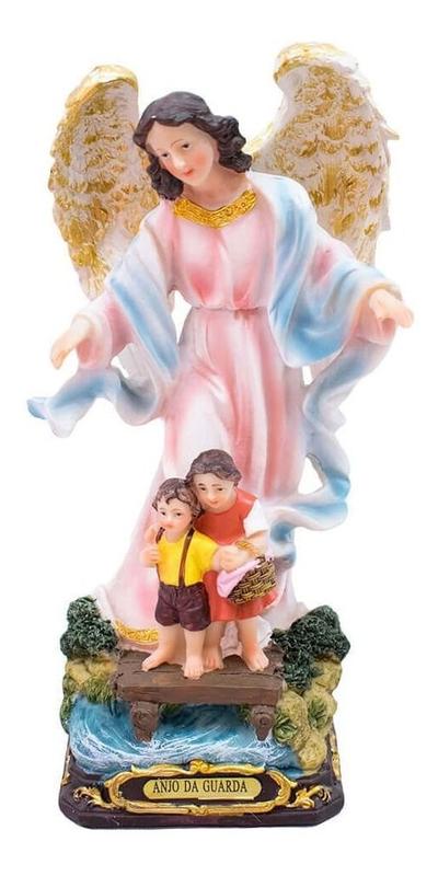 Imagem Anjo Da Guarda 20cm - Enfeite Resina - Taimes - Produtos ...