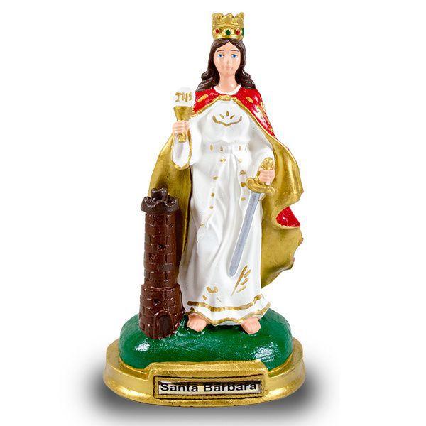 Imagem de Santa Barbara 20Cm de Borracha - Católico Sou - Imagem Santa ...