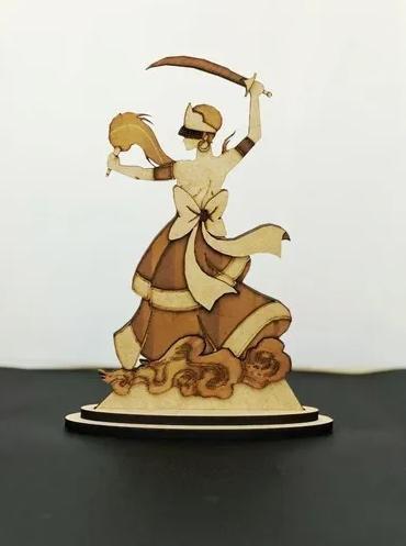 Imagem Orixá Iansã c/ Alto Relevo Estatueta Umbanda - ARTS E CIA ...