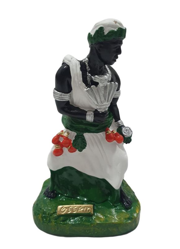 Imagem Ossain Orixá Dos Milagres Escultura Estátua 23 Cm - Dr ...