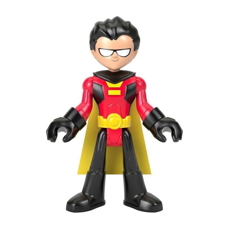 Imaginext Figura de Ação Jovens Titans Robin - Mattel - Carrinho de ...