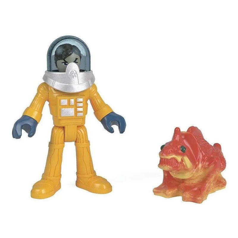 Imaginext Mini Figura Astronauta com Alien - Fisher Price - Bonecos ...