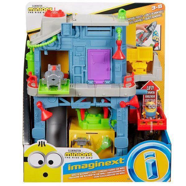 Imaginext Playset Minions Laboratório Do Gru Gmp 35 - Mattel - Playsets ...