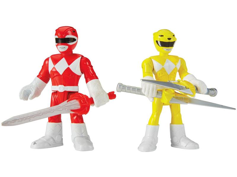 Imaginext Red Ranger & Yellow Ranger - Power Rangers - Fisher-Price ...