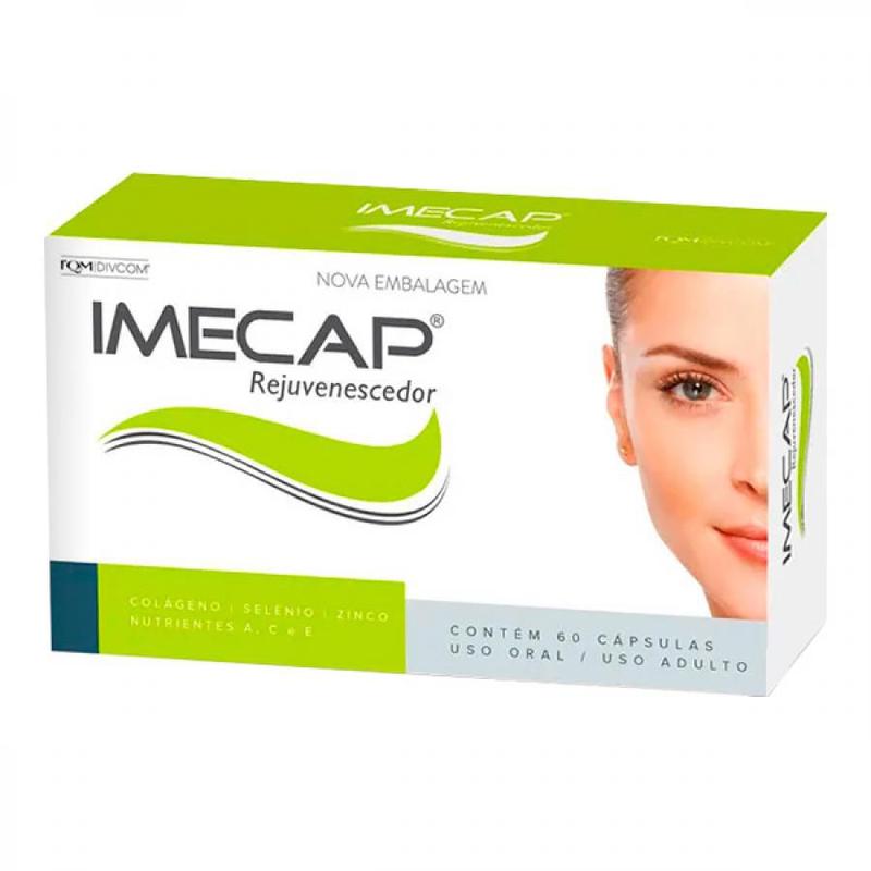 Imecap Rejuvenescedor Com 60 Cápsulas - Nutricosméticos - Magazine Luiza