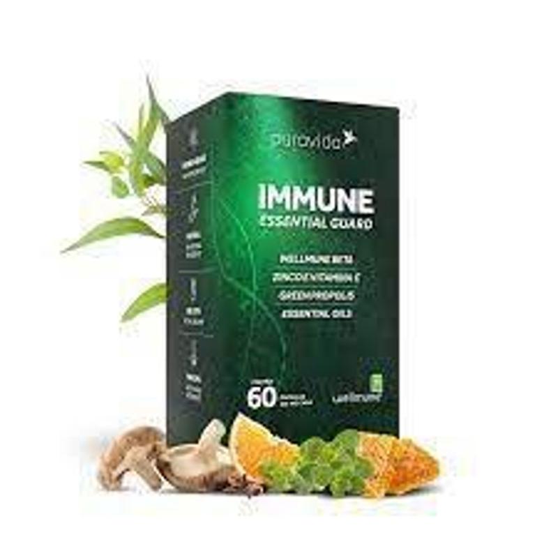 Immune Essential Guard Puravida 60 Cápsulas - Vitaminas e Suplementos ...