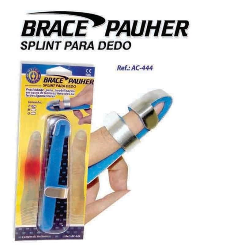 Imobilizador Para Dedo Splint Brace Pauher Ortho Pauher - Protetor de Tendão - Magazine Luiza