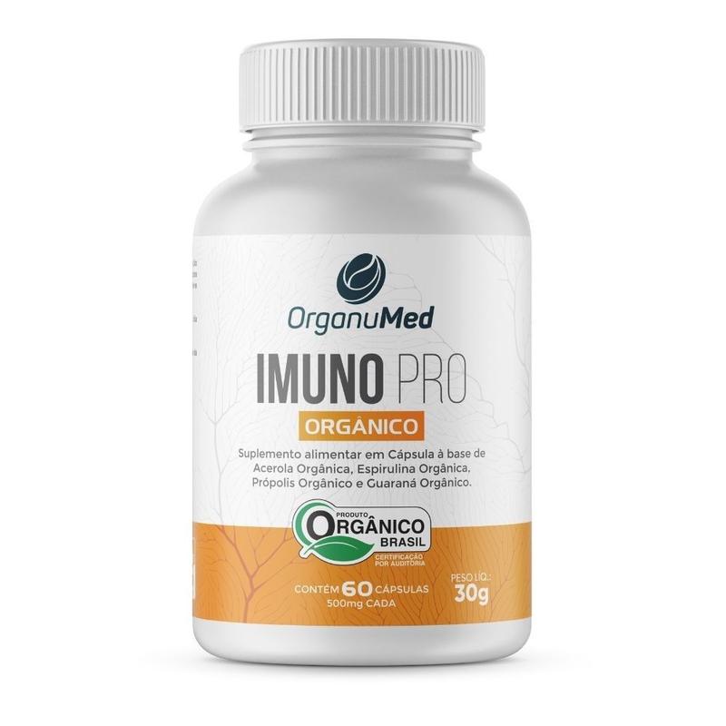 Imuno Pró Spirulina Própolis Verde Acerola Suplemento Vegano Orgânico ...