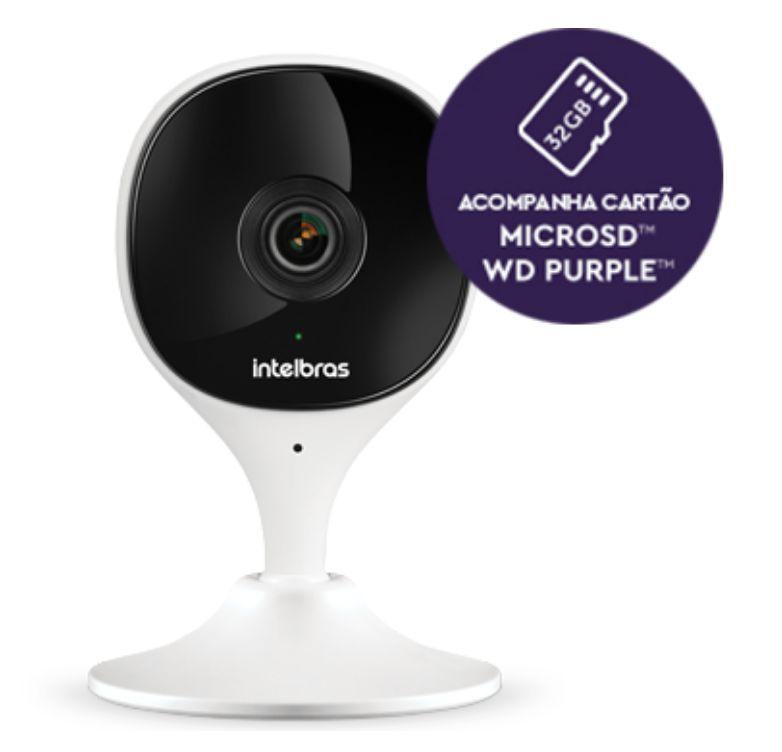 Imx Com Cartão 32g Câmera Intelbras - Câmera de Segurança e Acessórios ...