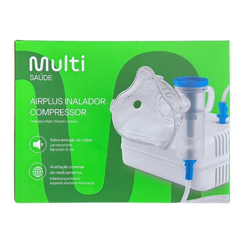 Inalador nebulizador Compressor Airplus Infantil Adulto Silencioso ...