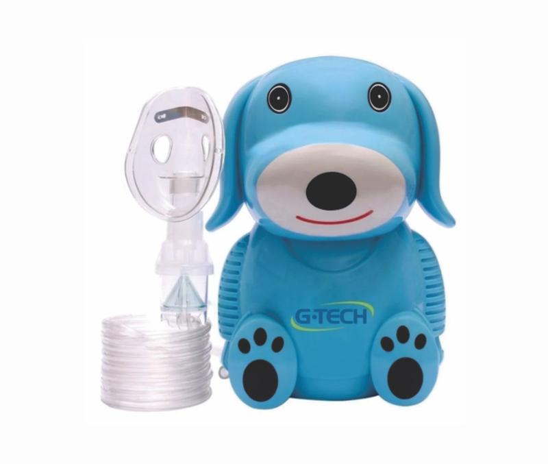 Inalador / Nebulizador infantil NebDog G-Tech -Azul - Bivolt - Inalador ...