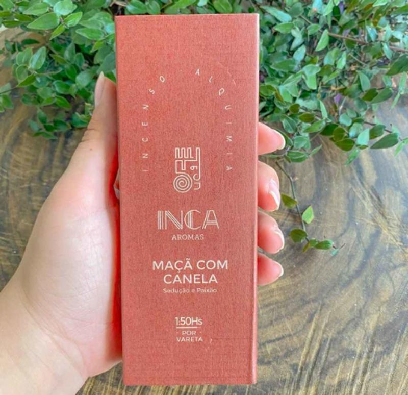 Incenso inca maçã e canela - sedução e paixão - INCA AROMAS - Incenso ...