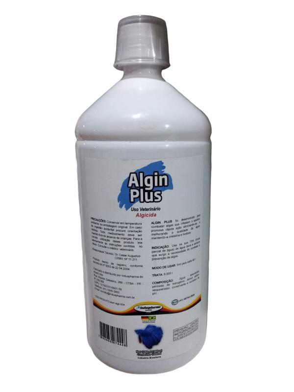 Induspharma Algin Plus 1 Litro - Algicida / Anti Algas para Aquarios ...
