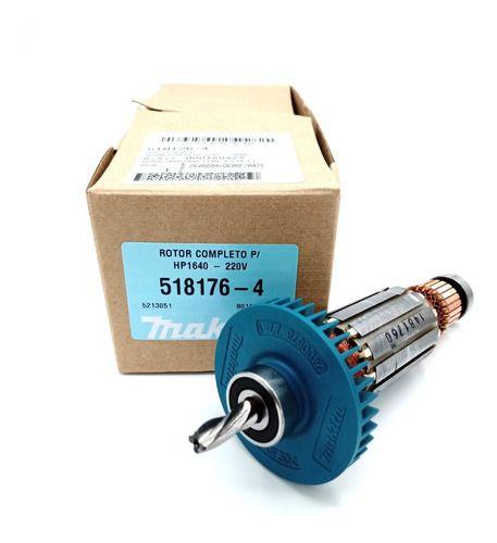 Induzido Furadeira Makita Hp1620 Hp 1640 220v 1620 518176-4 - MGD Tools ...