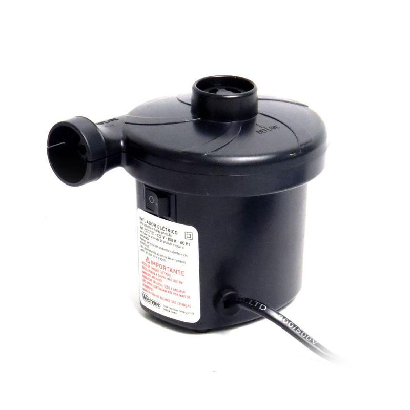 Inflador Elétrico de Ar 127V 150W Western Cód.2021/127 - Inflador de ...