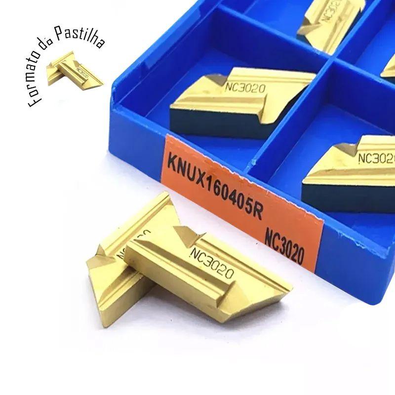 Inserto Pastilha KNUX 160405 R NC3020 - KORLOY - PIVETA - Pastilha para ...