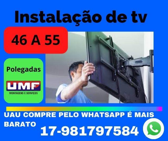 INSTALAÇÃO DE TV DE 46" a 55" - TÉCNICOS ESPECIALIZADOS - CDC QUALIDADE ...