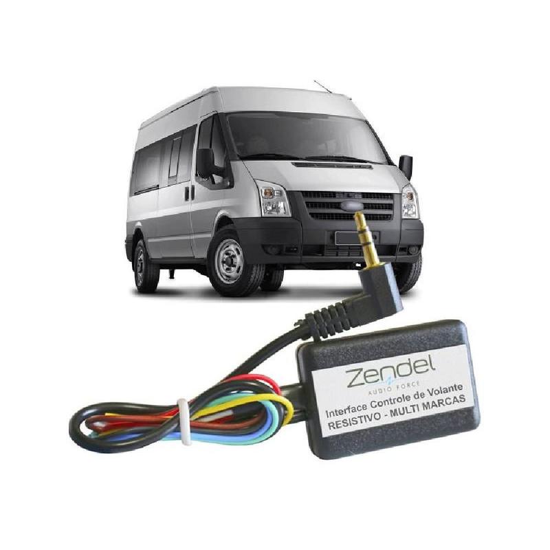 Interface Controle / Comando de Som no Volante - FORD Transit TODOS - ZD-RT DIP CONNECT - Zendel ...