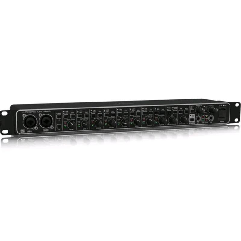 Interface De Áudio Behringer U-Phoria UMC1820 100V/240V - Interface de ...
