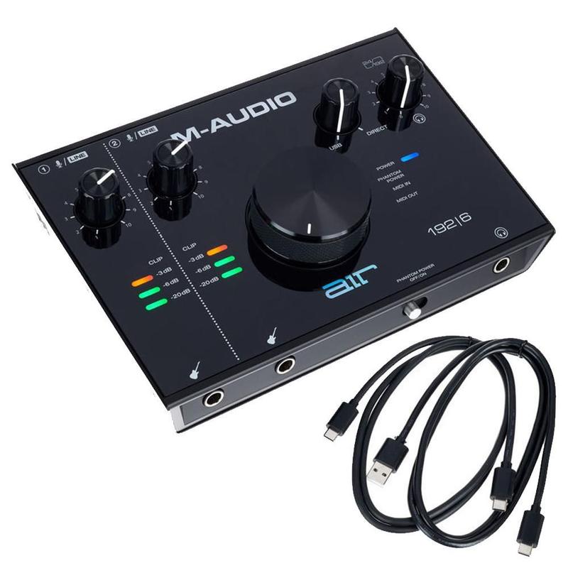 Interface de Áudio M-Audio Air 1926 2x2 USB MIDI - M AUDIO - Interface ...
